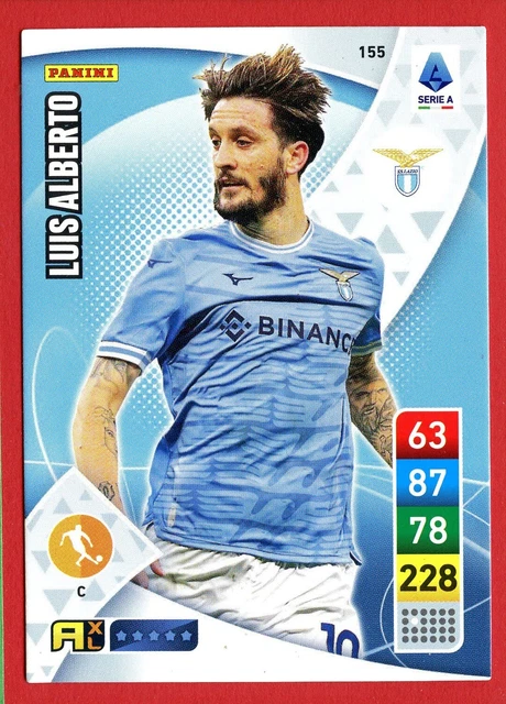 CALCIATORI 2022-23 -ADRENALYN Panini Card BASE 155 - LUIS ALBERTO ...