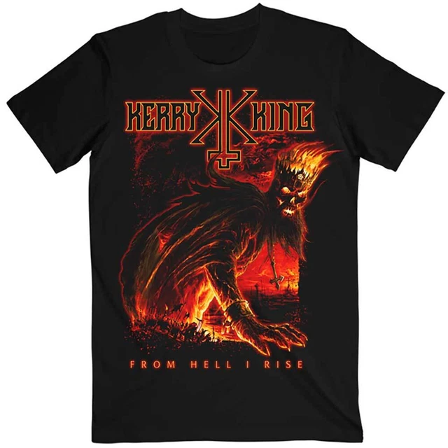 KERRY KING - From Hell I Rise Hell King T-Shirt OFFICIAL MERCHANDISE ...