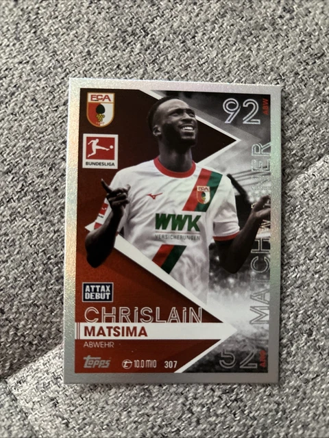 MATCH ATTAX 25/26 2025/2026 Matchwinner 1. Bundesliga Nr. 307 Chrislain ...