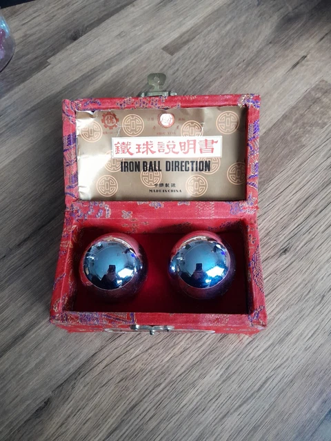 IRON BALL DIRECTION Chinese Stress Relief In Original Box £5.00 ...