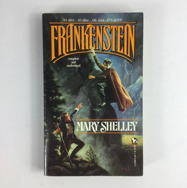 MARY SHELLEY FRANKENSTEIN 1988 Paperback Complete and Unabridged Aerie ...
