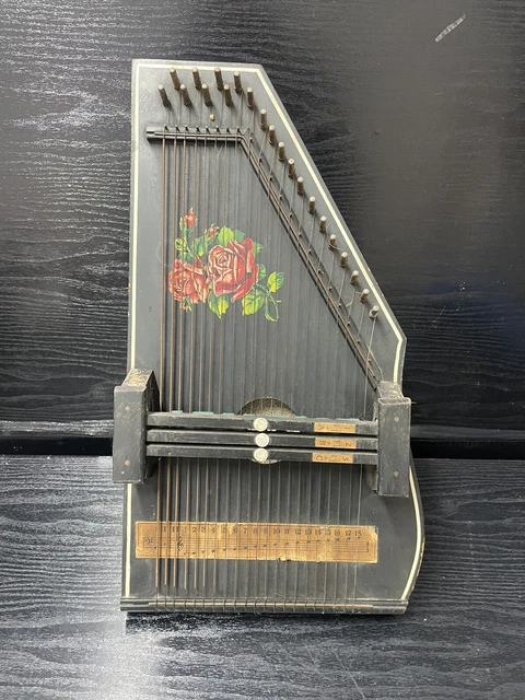 GERMAN AUTO-HARP ACCORD-ZITHER 21 Strings By Rosetti £72.00 - PicClick UK