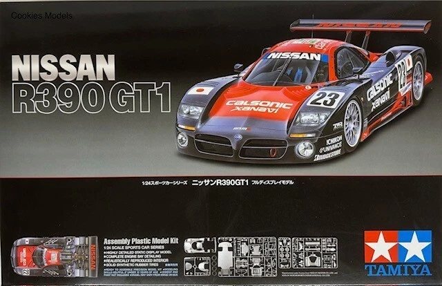 TAMIYA NISSAN R390 GT1 1/24 Scale Model Kit 24192 £26.99 - PicClick UK