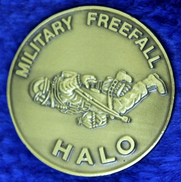 US ARMY SPECIAL Operations Forces Military Freefall HALO Challenge Coin ... US ARMY SPECIAL Operations Forces Military Freefall HALO Challenge Coin ...