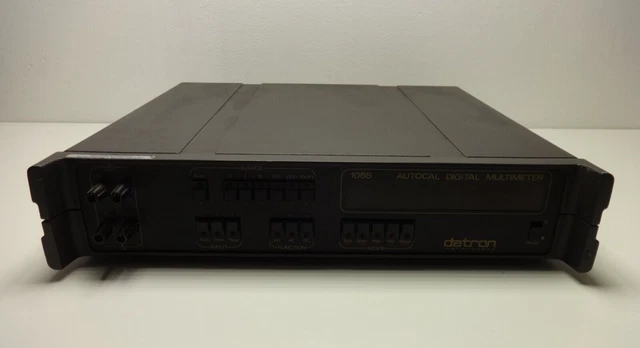 DATRON 1065 AUTOCAL Digital Multimeter 1980's Electrical Testing ...