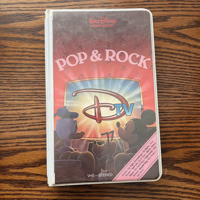WALT DISNEY POP & Rock Compilation VHS 1984 Rare DTV $12.00 - PicClick CA