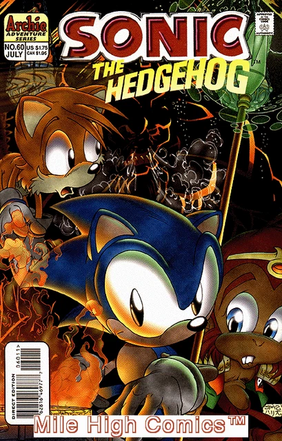 SONIC THE HEDGEHOG-THE SERIES (1993 Series) (ARCHIE) #63 Near Mint ...