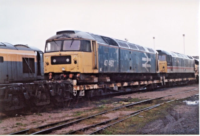 CLASS 47 NO 47467 with 47584 rip at wigan spring branch £1.20 - PicClick UK