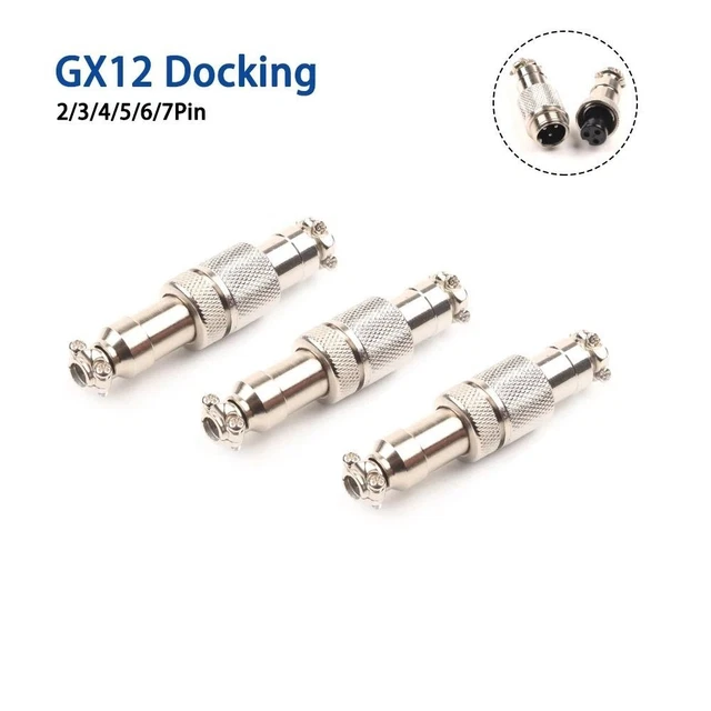 QUICK CONNECTOR GX12 Docking Aviation Plug Butt Joint Aviation Plug ...