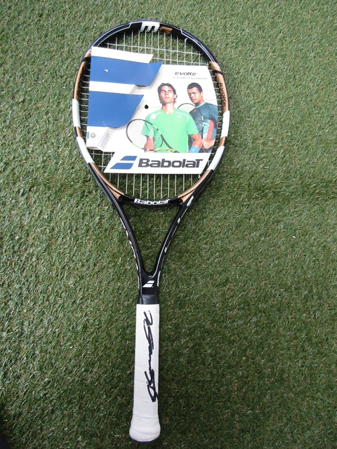 EMMA RADUCANU HAND Signed Babolat Tennis Racket - Wimbledon Autograph £ ...