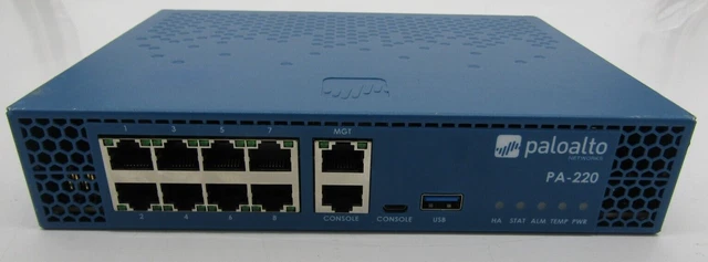 PALO ALTO NETWORKS PA-220 Security Appliance Firewall with rack mount ...