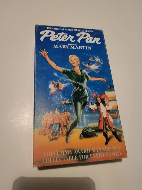 PETER PAN (VHS, 1989) VHS Mary Martin Original Family Musical £7.79 ...