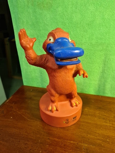 WESTPAC SYDNEY 2000 Olympic Games Syd The Platypus Plastic Money Box $6 ...