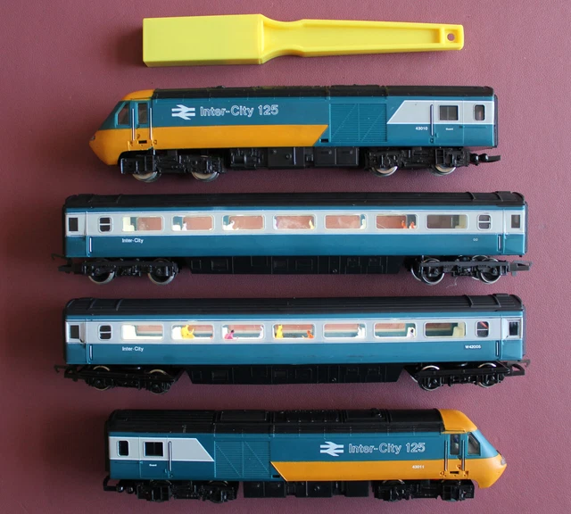 HORNBY HST INTERCITY 125 Class 43 Train Set OO Gauge - Unboxed. £130.00 - PicClick UK