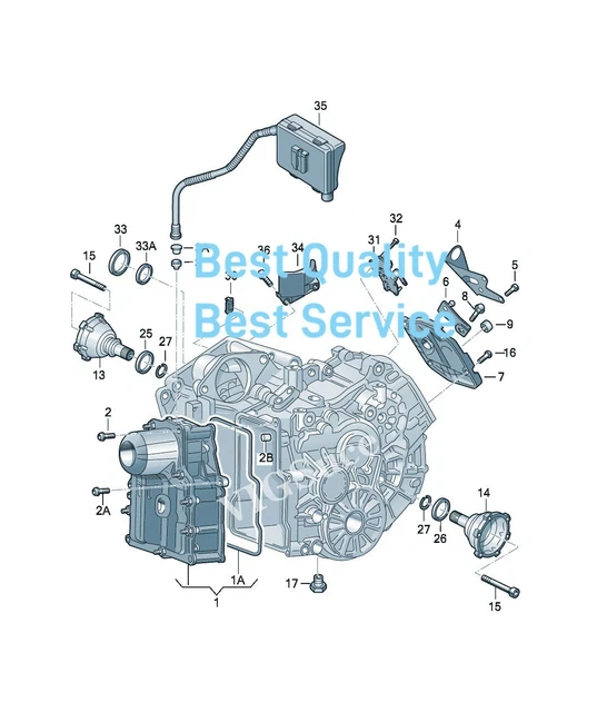 DQ200 0AM TRANSMISSION Valve Body Mechanical Repair Kit Trouble Code ...