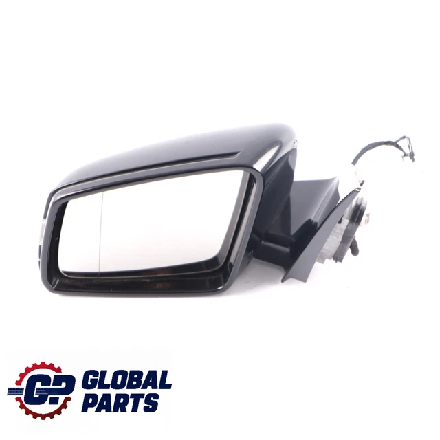 MERCEDES W212 WING Mirror Door Auto Dip Left N/S Obsidian Black 197 ...