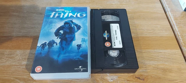 THE THING UK UNCUT THEATRICAL VERSION VHS VIDEO 2003 John Carpenter ...