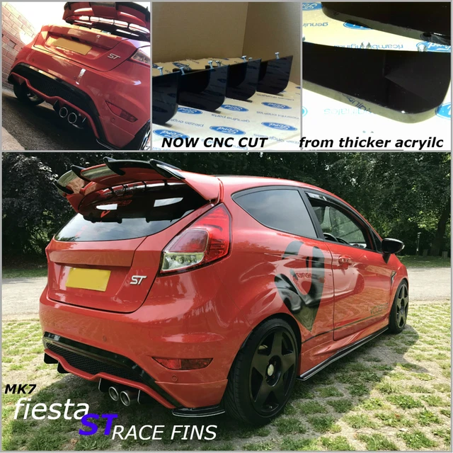 FORD FIESTA ST mk7 diffuser/fiesta zetec diffuser fins/fiesta st180 ...