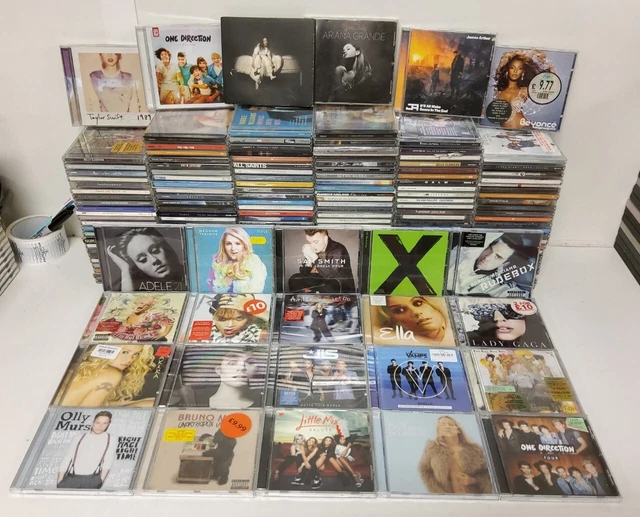 182 X 00S CD pop Joblot - Billie Eilish Ariana Grande James Arthur ...
