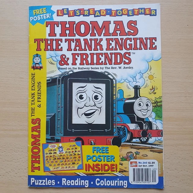 THOMAS THE TANK Engine & Friends Magazine #260 1997 Lets read together ...