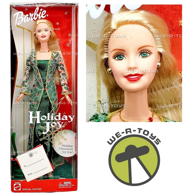 HOLIDAY JOY BARBIE Doll Special Edition 2003 Mattel 56286 $37.48 ...