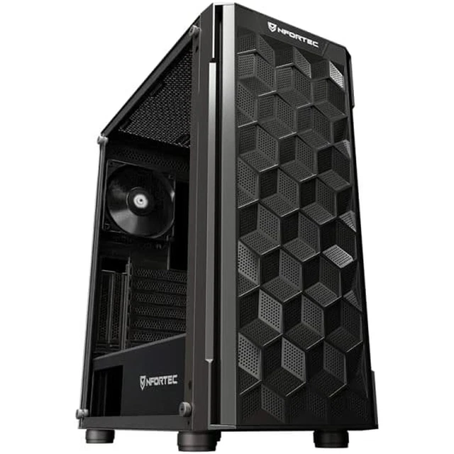 CASE COMPUTER DESKTOP ATX Nfortec Air Nero EUR 100,88 - PicClick IT