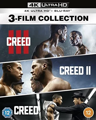 CREED 3-FILM COLLECTION [4K Ultra HD] [2023] [Blu-ray] [Région libre ...