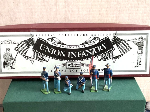 BRITAINS UNION INFANTRY, Special Collectors Edition in original box ...