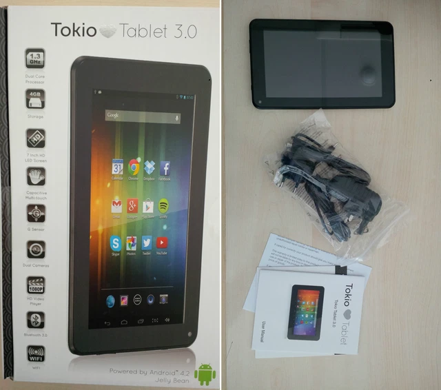 TOKIO TABLET 3.0 System Android 4.2 Dual Core Processor 4gb 7 inches ...