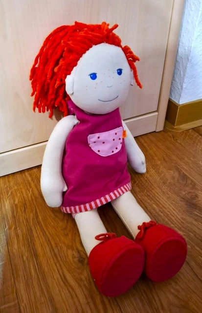 HABA PUPPE LOTTA aus Stoff mit Kleidung, Stoffpuppe zum Anziehen EUR 12 ...