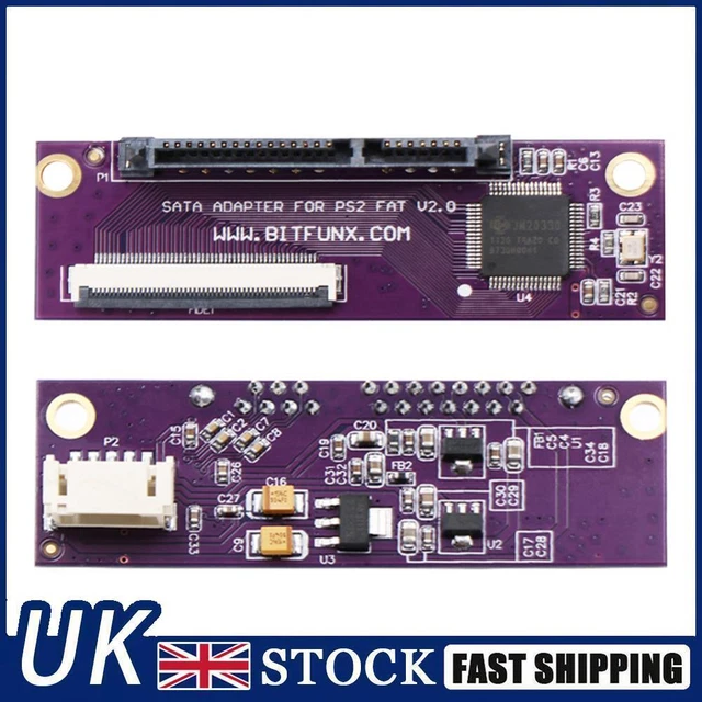 UPGRADE SATA ADAPTER Purple IDE Original Network Adapter Module for ...