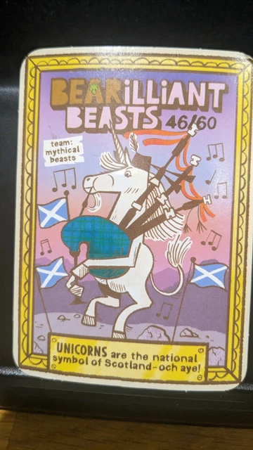 YOYO BEAR 'BEARILLIANT Beasts' Cards £1.76 - PicClick UK