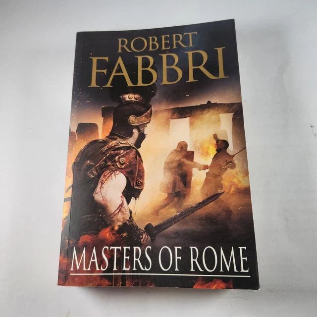 MASTERS OF ROME Paperback Historical Adventure Fiction Book by Robert ...