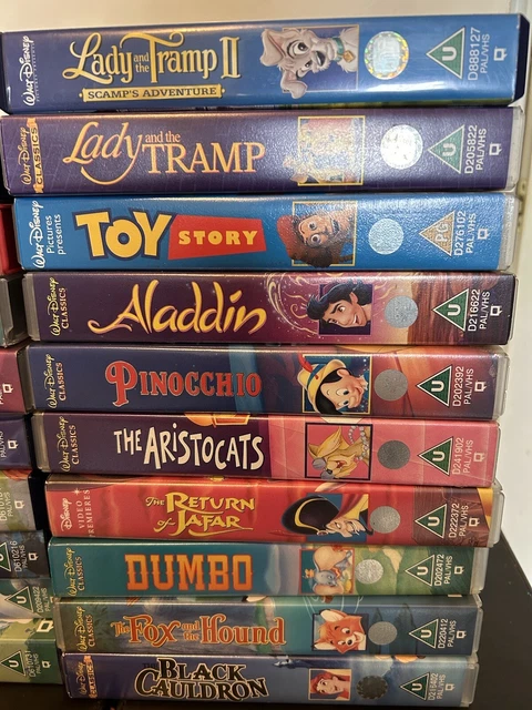 DISNEY VHS BUNDLE X19 £9.99 - PicClick UK