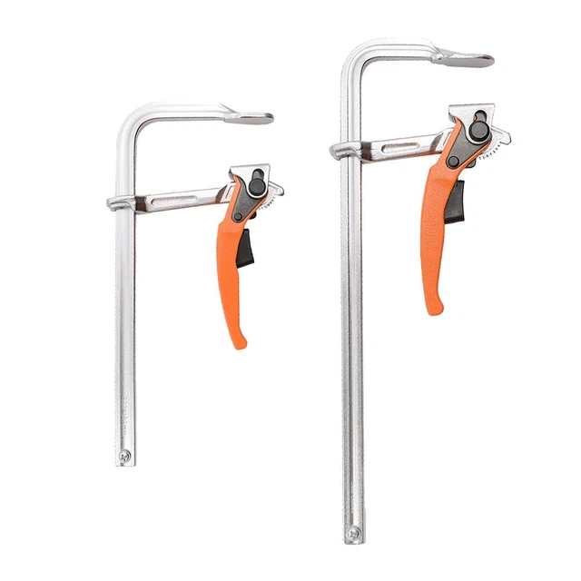 HEAVY DUTY QUICK Release Ratchet Table Lever Action Clamp Flat Head ...