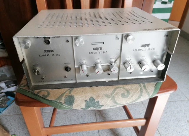 SEMPRINI PREAMPLIFICATORE ST-280 Vintage Tube amp gitars/PA EUR 360,00 ...
