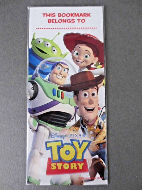 BOOKMARK DISNEY PIXAR 2014 Toy Story Characters Colour in Woody on ...