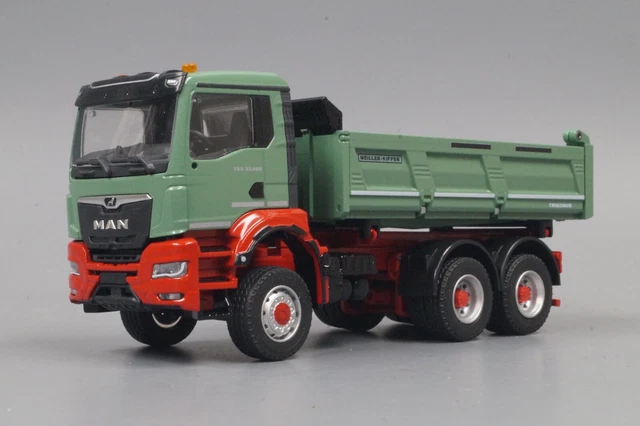 CONRAD MAN TGS NN Meiler Trigenius D 316 Kipper grün Neu + OVP 1:50 EUR ...