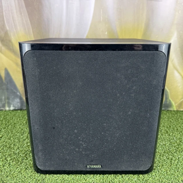 YAMAHA NS-SW20 ACTIVE Powered Subwoofer 50W Compact Bass Speaker Tested ...
