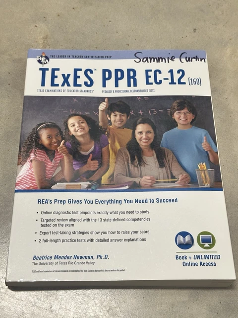 TEXES PPR EC-12 (160) Study Guide 2025-2026 (TExES Teacher ...