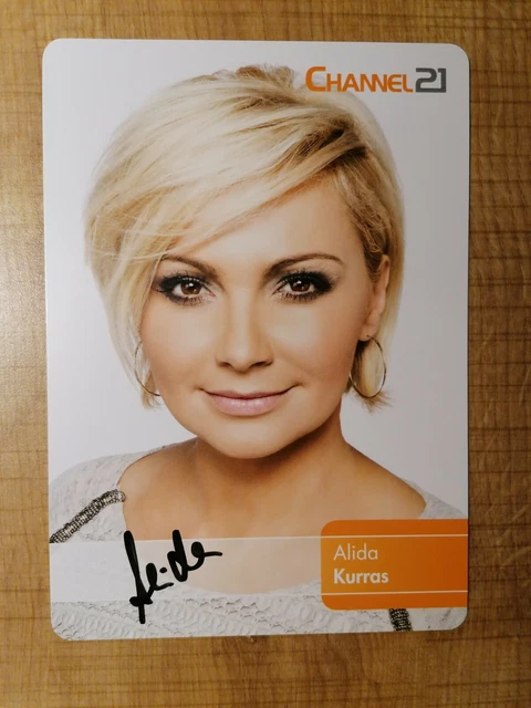 AUTOGRAMM ALIDA KURRAS, Moderatorin, Siegerin Big Brother 2000 EUR 1,00 ...