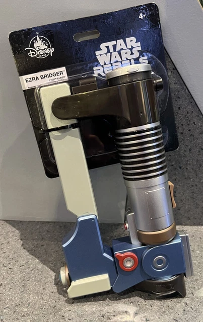 STAR WARS GALAXY’S Edge Ezra Bridger Lightsaber Blaster Cosplay NEW £58 ...
