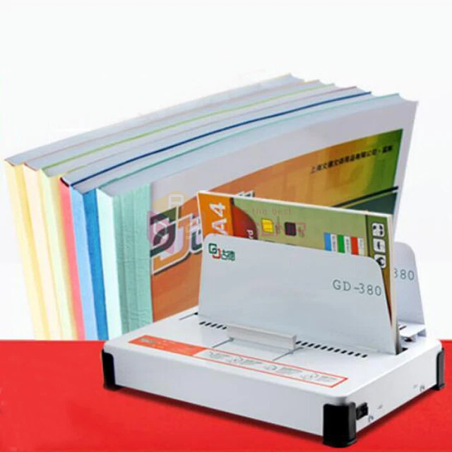 A3 A4 A5 Automatic Hot Melt Binding Machine Thermal Glue Book Binder ...