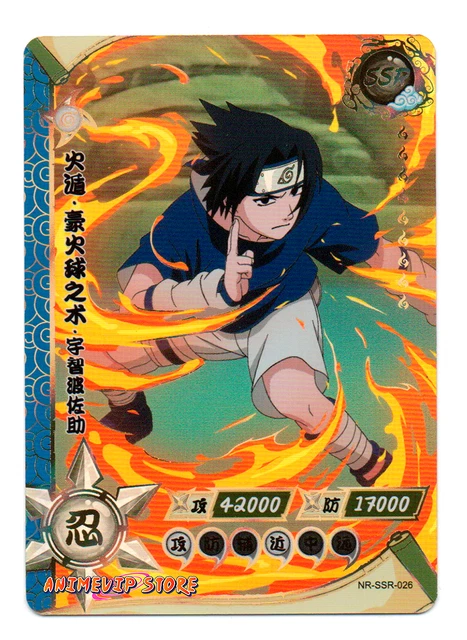 SASUKE UCHIHA | NR-SSR-026 | Carte Naruto Kayou Collection EUR 3,90 - PicClick IT