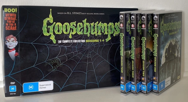GOOSEBUMPS THE COMPLETE Dvd Collection Seasons 1 2 3 4 RL Stines Series ...