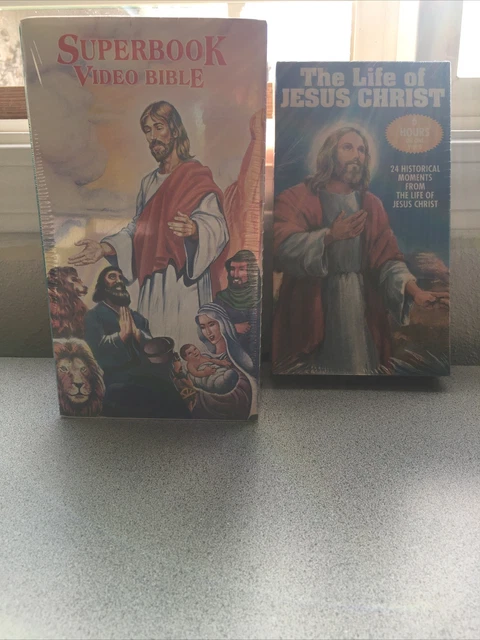 SUPERBOOK VIDÉO BIBLE Jésus-Christ Vintage Scellé VHS Histoires ...