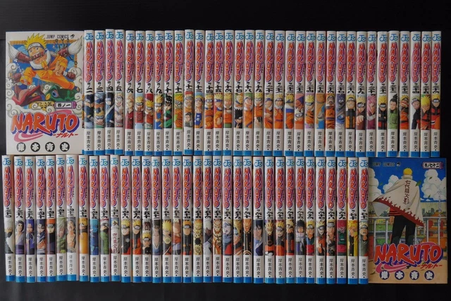 JAPAN MASASHI KISHIMOTO manga: Naruto vol.1~72 Complete Set $567.64 - PicClick AU