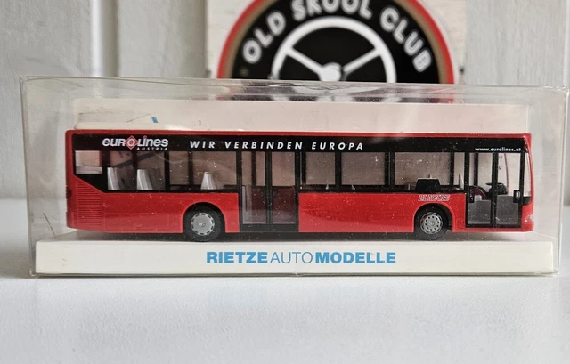 RIETZE BUS MERCEDES Citaro Eurolines Austria Blaguss Kennedybrücke in ...