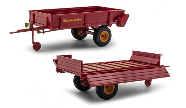 MINIATURE TRACTEUR UNIVERSAL Hobbies RIMORCHIO SCHULTEMAKER SMS TRAILER ...