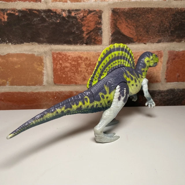 JURASSIC PARK LOST World Spinosaurus Slice 1997 JP39 Striking Jaw Toy ...